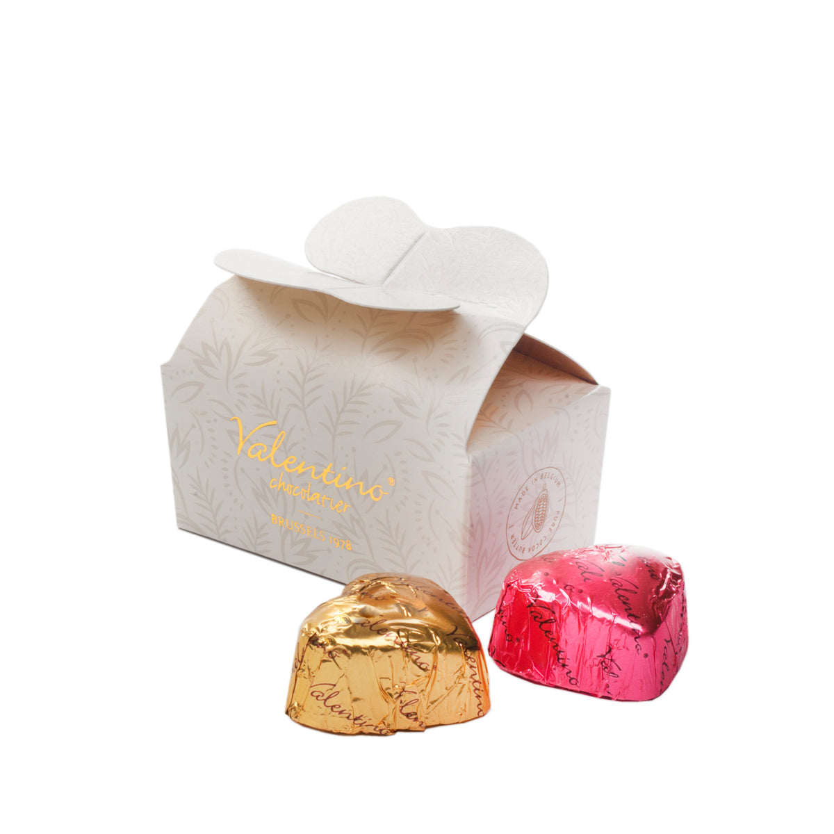 Belgian Chocolate Gift, Mini Ballotin assortment – Valentino Chocolatier