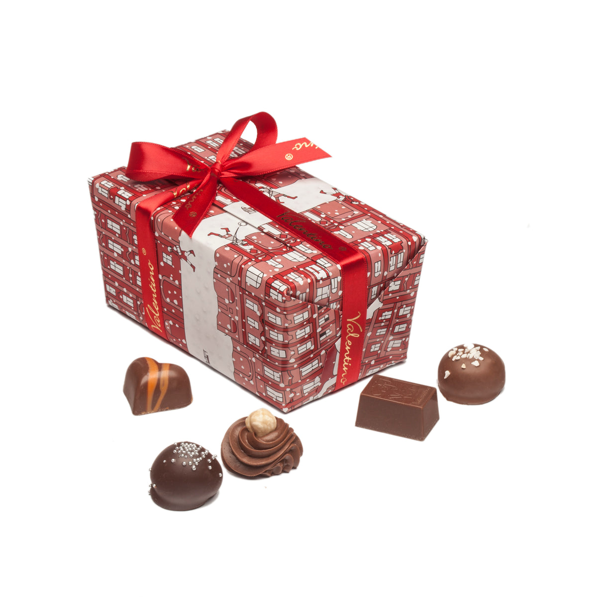 Belgian Chocolate Gift, Assorted Ballotin 460 g – Valentino Chocolatier